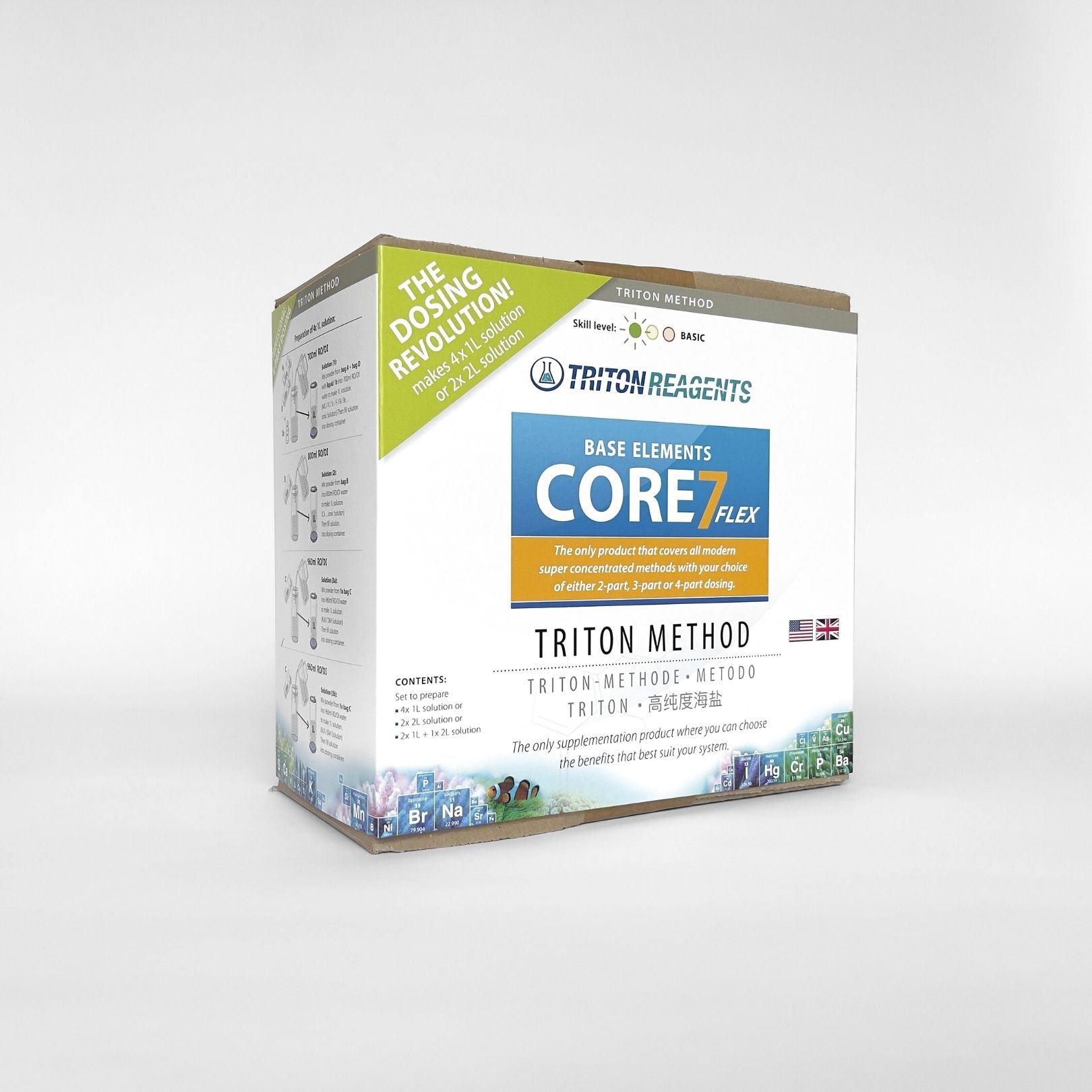 TRITON Core 7 Base Elements FLEX Set 4x1L TRITON Methode – TRITON Shop ...